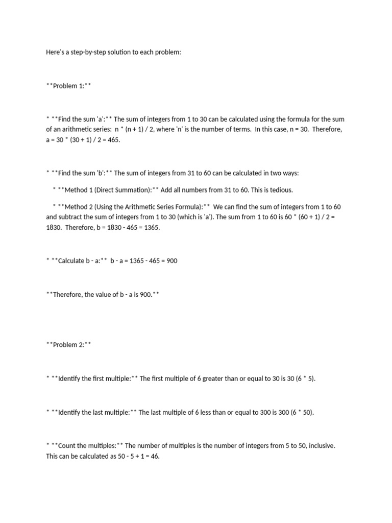 sequence series | PDF