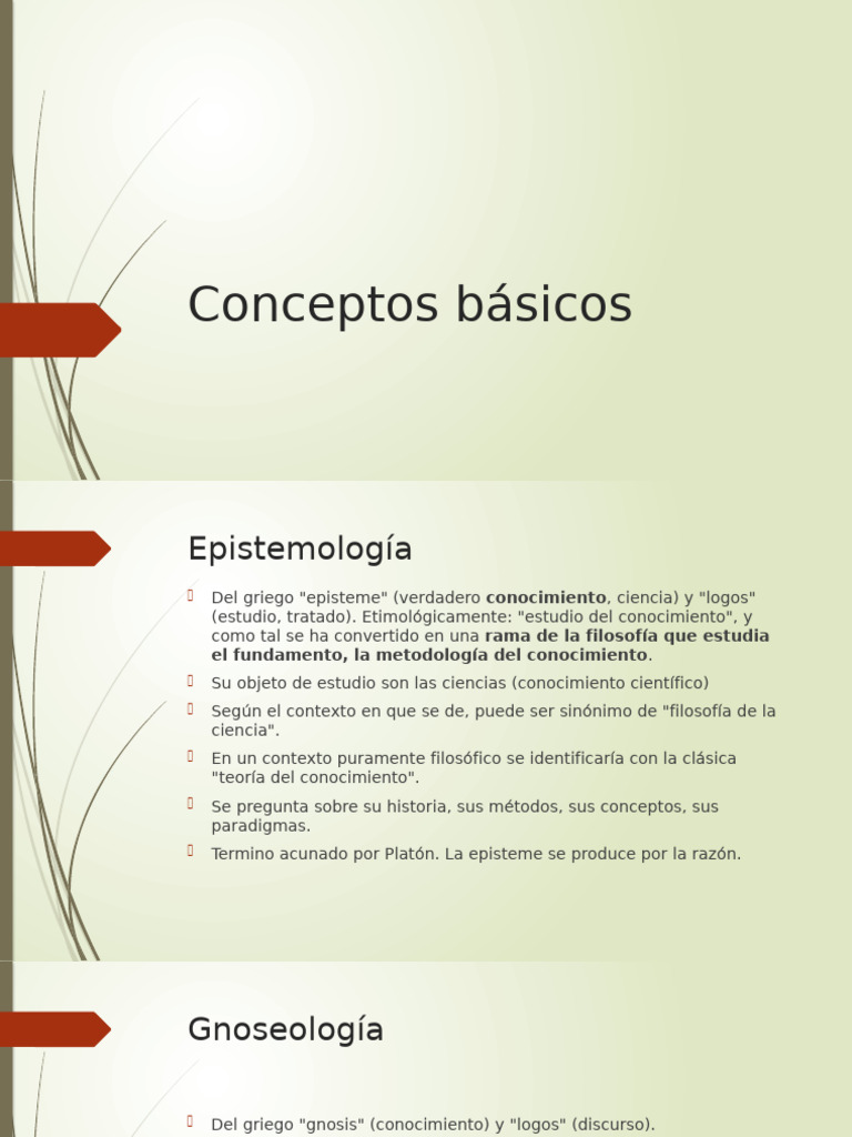Conceptos Basicos | PDF