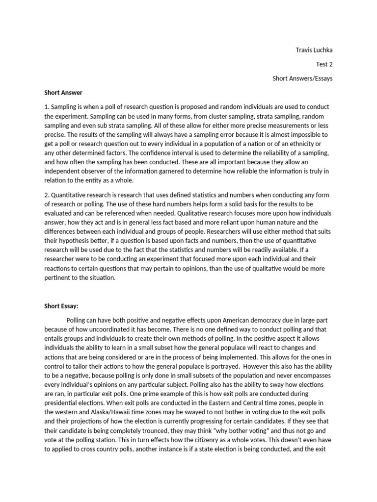 Essay 2 | PDF