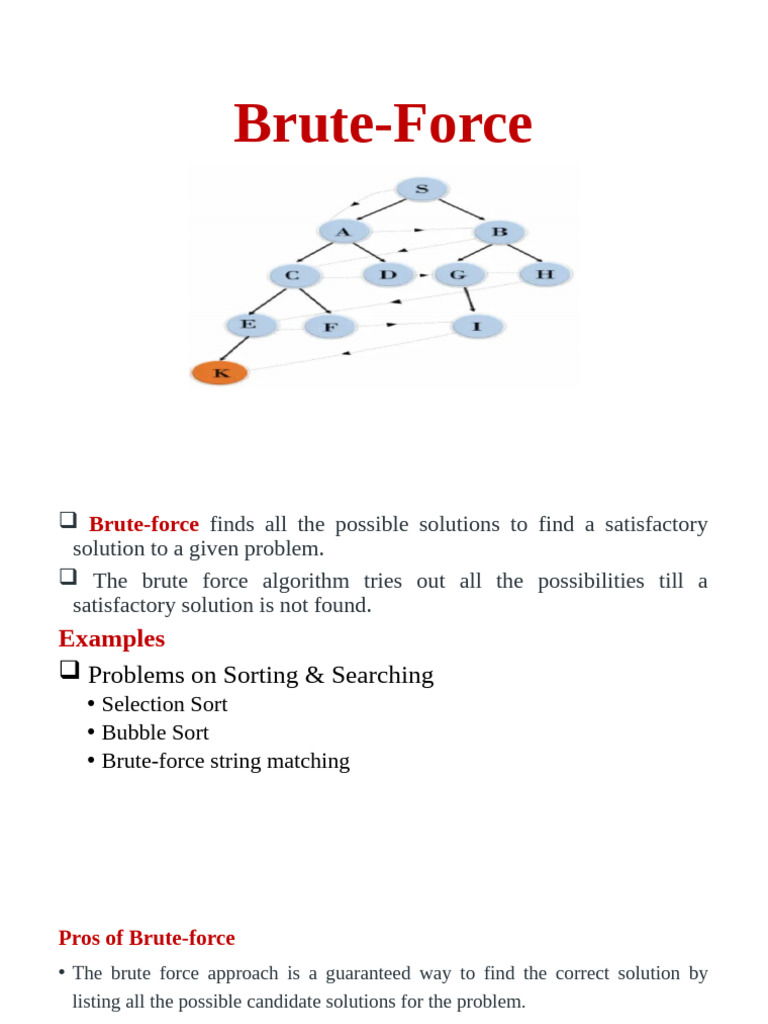 Brute Force | PDF