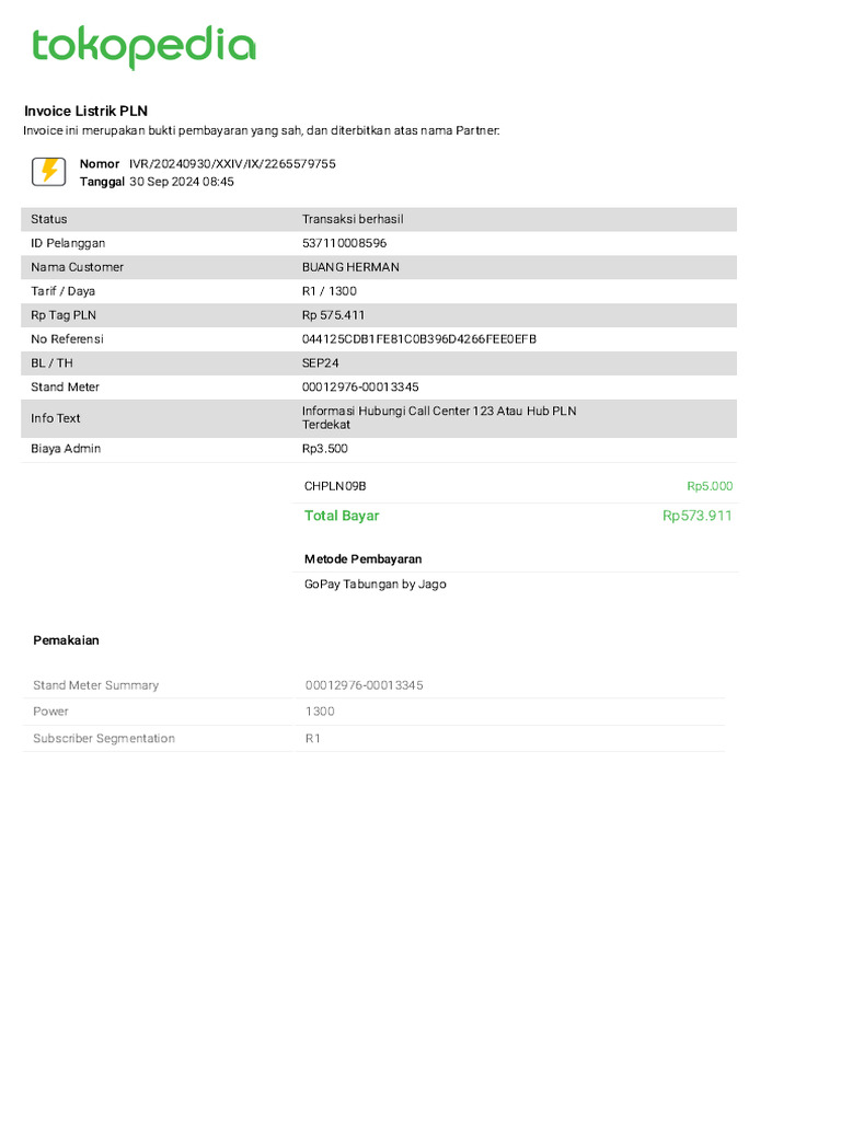 Invoice PLN 2265579755 | PDF