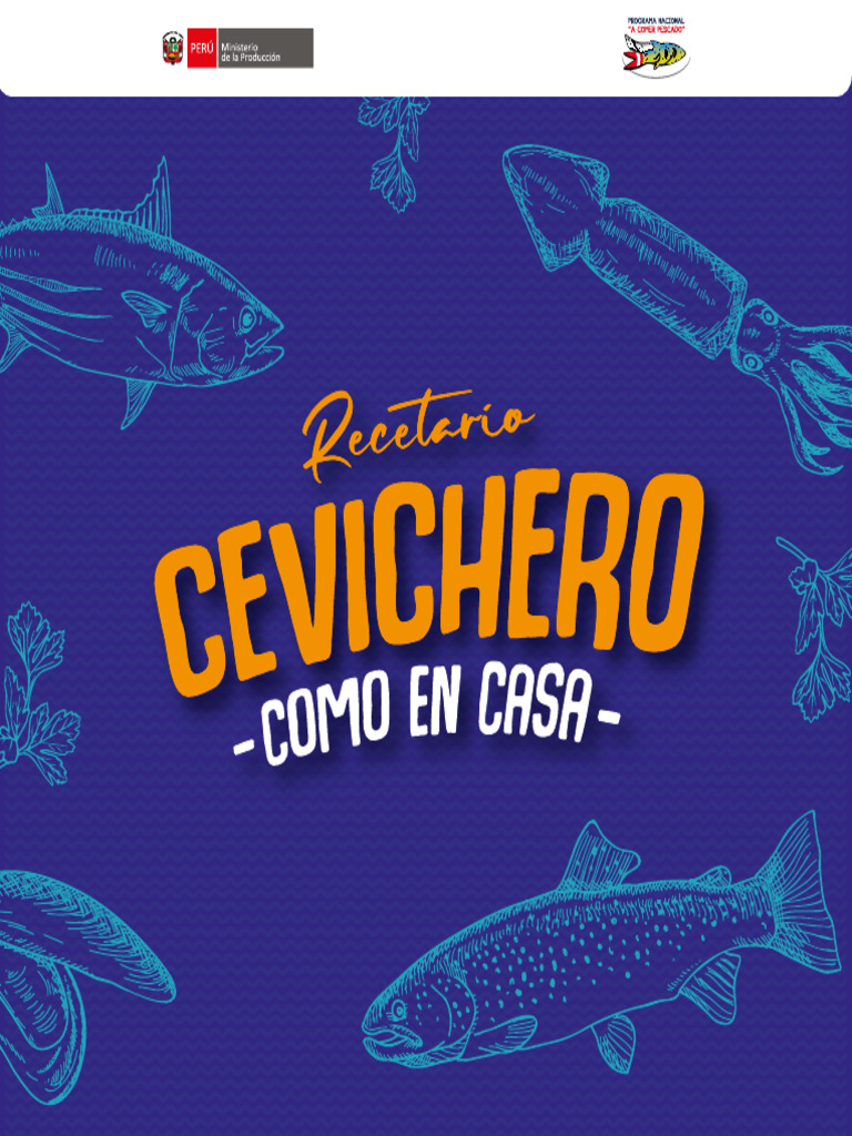 Recetario Cevichero Como Casa | PDF | Cilantro | Ingredientes de comida