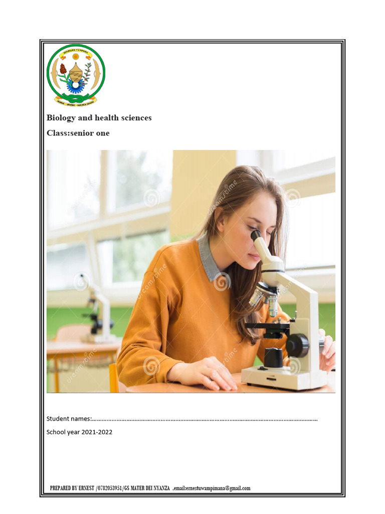 Notes s1 Biology | PDF