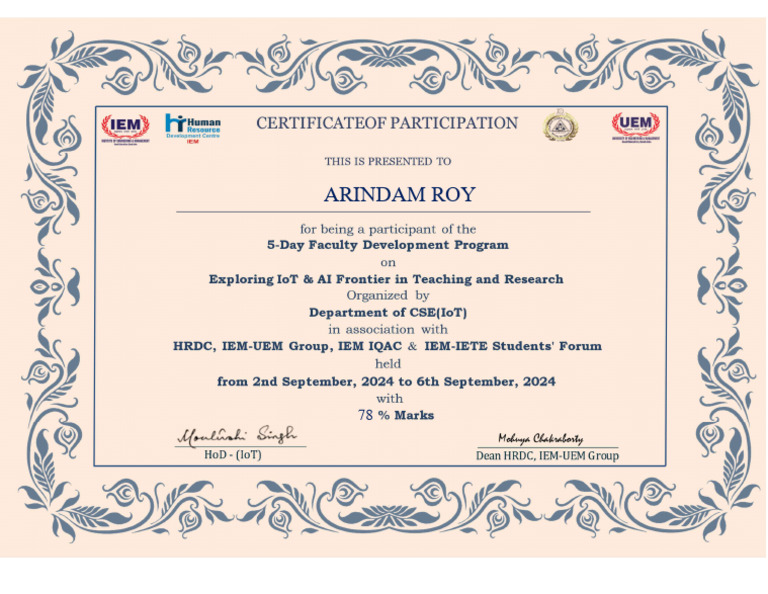 FDP Ai Frontier | PDF