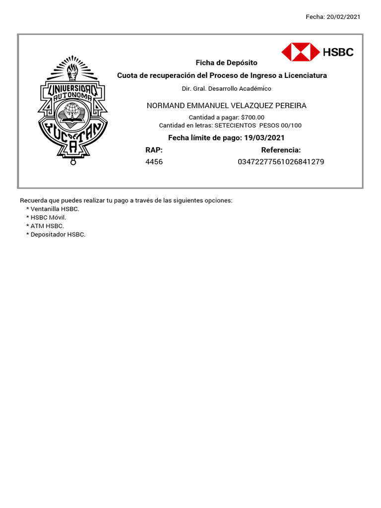 ficha_hsbc_722775610 | PDF