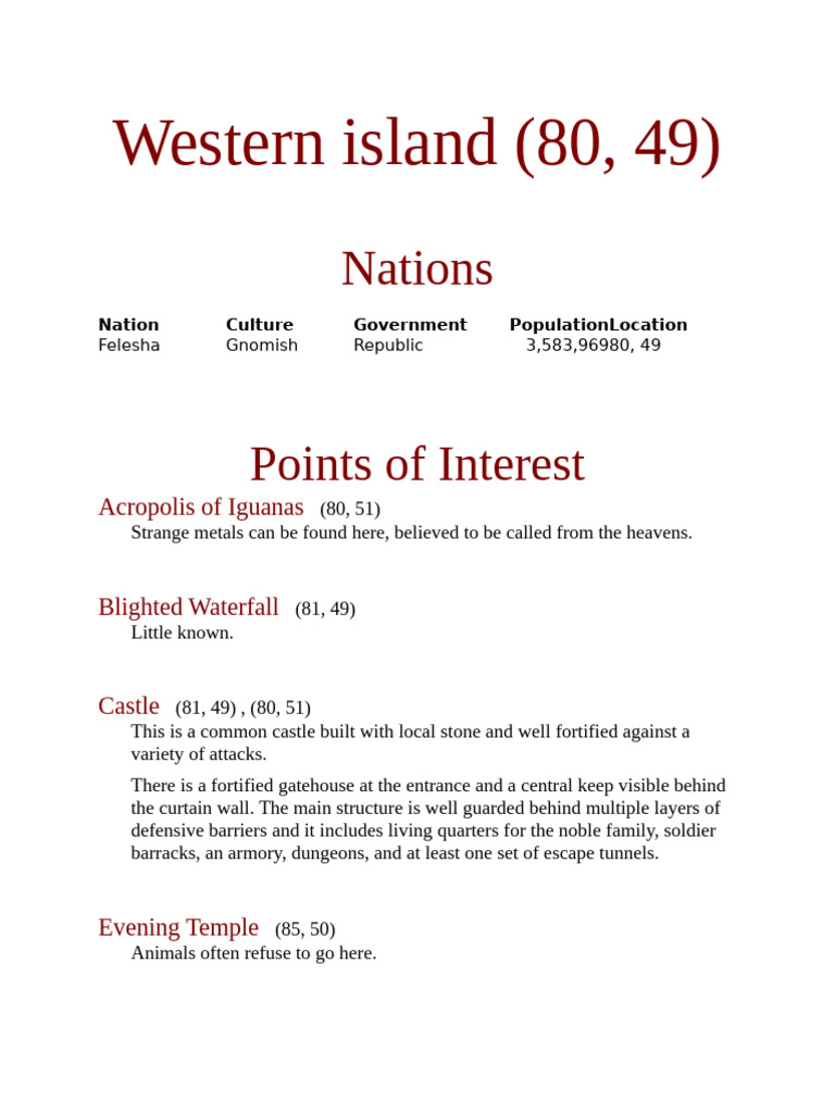 Western Island (80, 49) | PDF