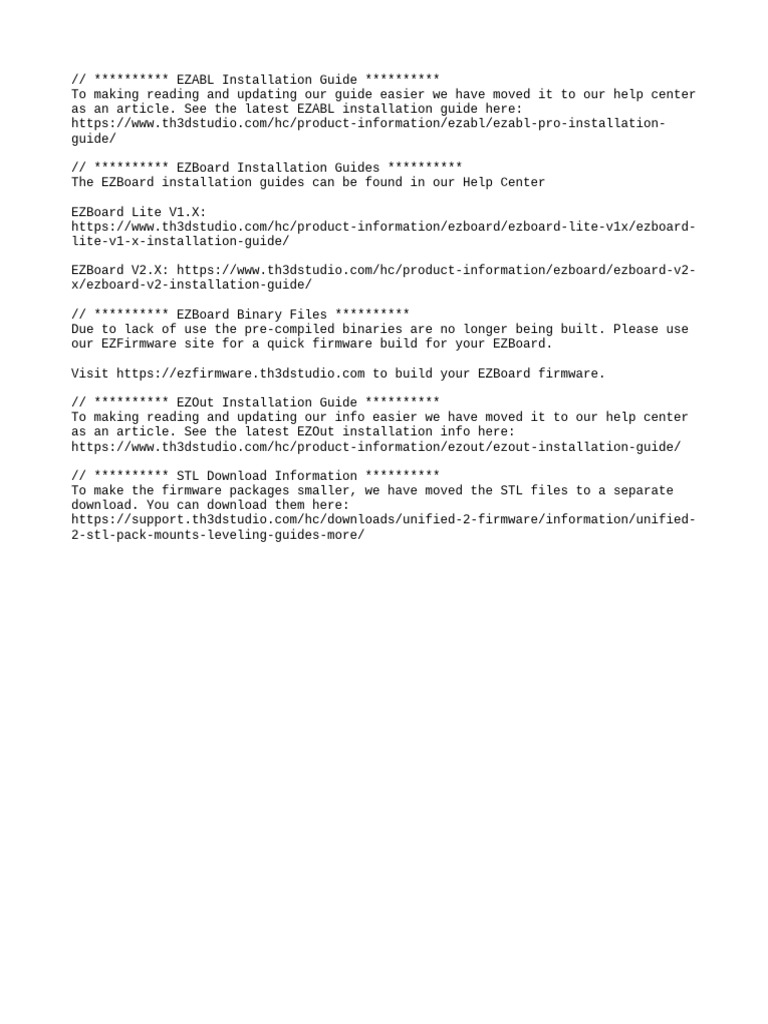 Install Guides and STL Files | PDF
