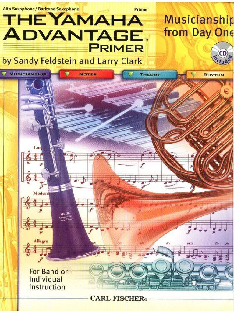 Sax Alto Método Yamaha Advantage | PDF
