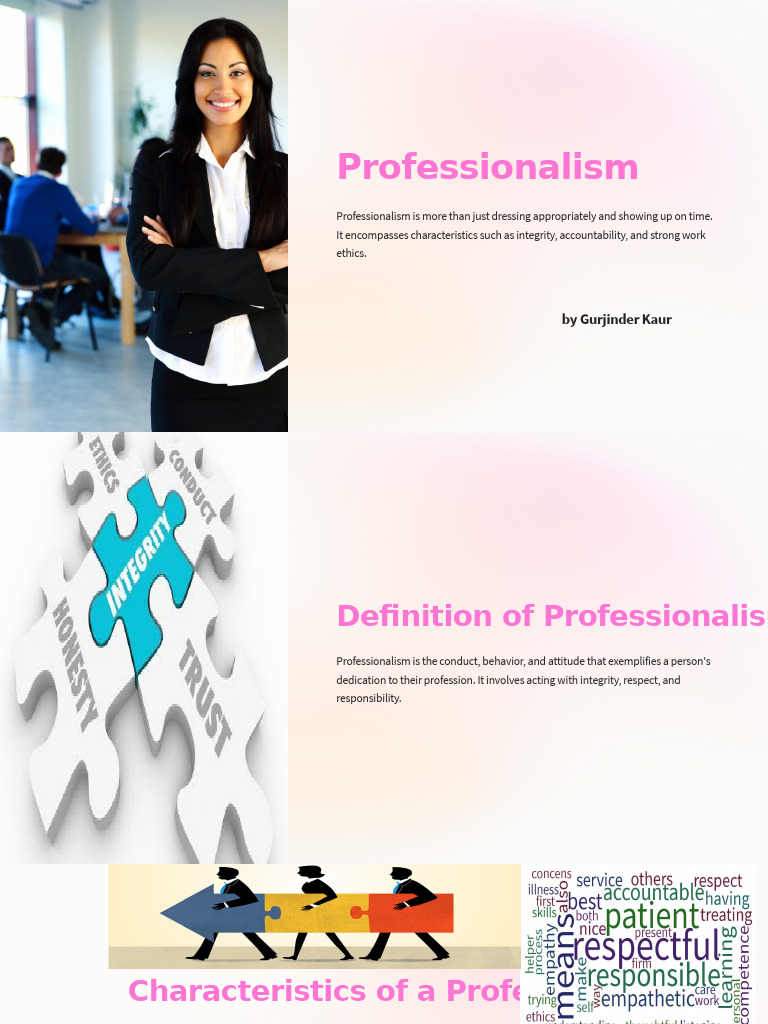 Professionalism | PDF