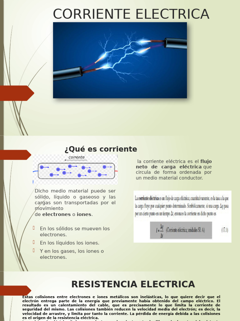 Corriente Electrica | PDF