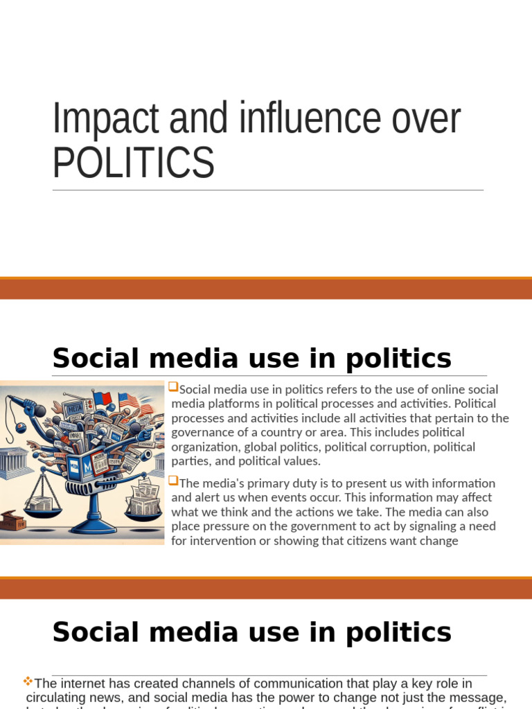 Social Media's Role in Political Influence | PDF | Social Media ...