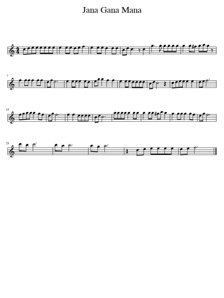 Jana Gana Mana | PDF