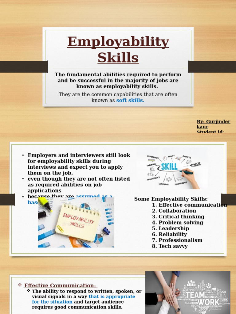 Employability Skills | PDF