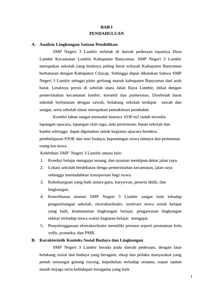 Kosp Smpn 3 Lbr 2023-2024 | PDF