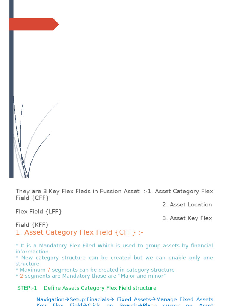 oracle fusion financials Fixed Asset | PDF