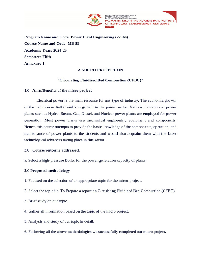 Sample Microproject Report | PDF