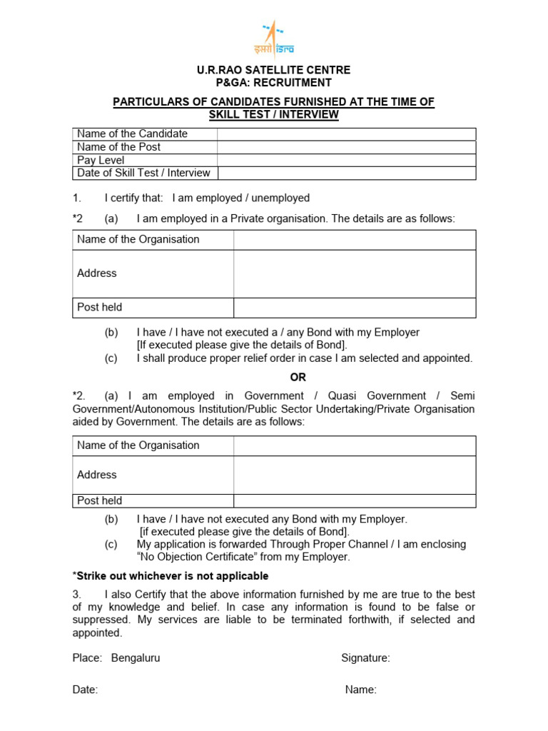 Declaration Form PDF100724 | PDF
