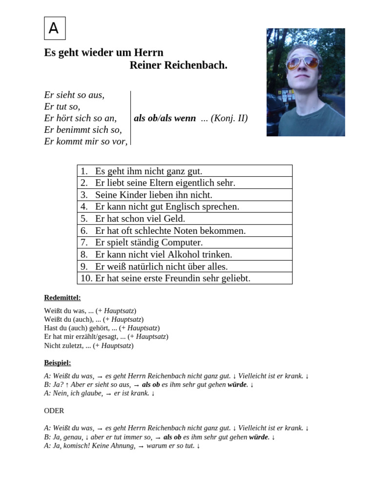 M3 Wechselspiel Als Ob | PDF