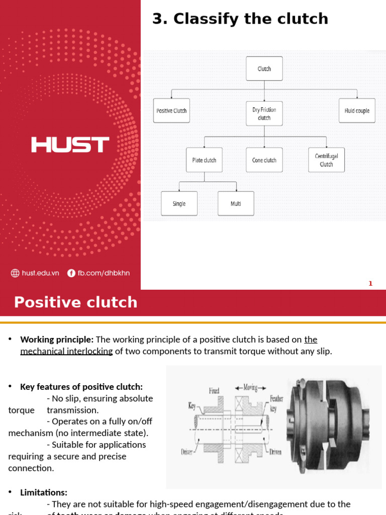 Types of Clutch | PDF