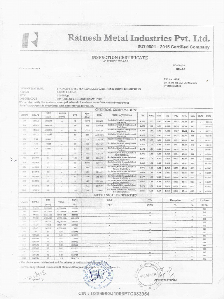SS304 | PDF