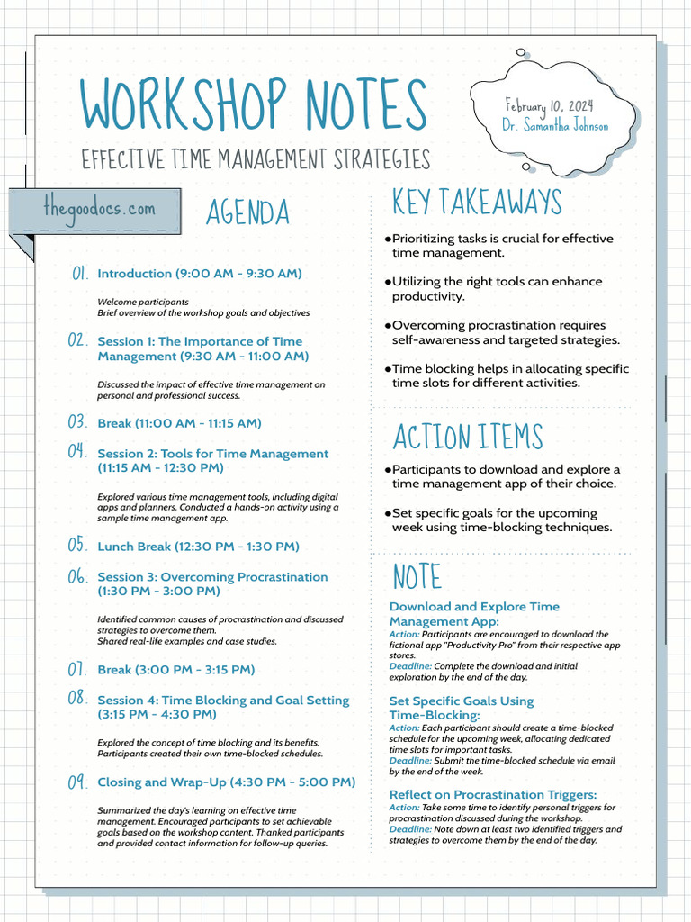 Копия 'Workshop - Notes - Premium' | PDF