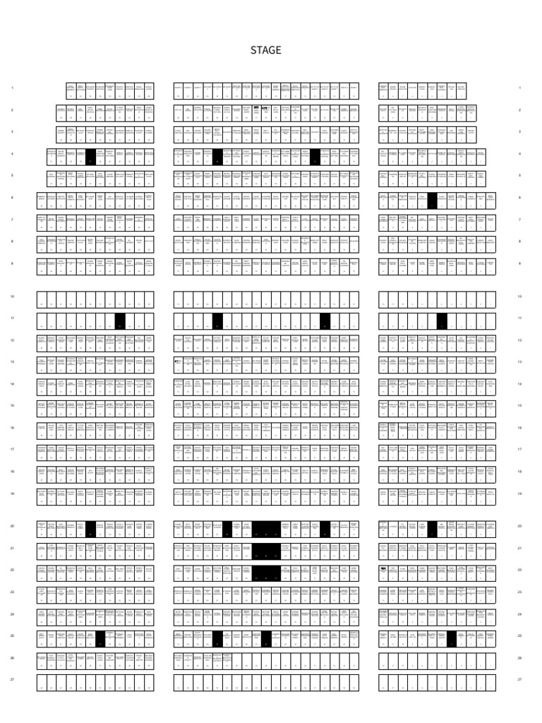 SEAT CHART PhIMO 2024 Final Round Awards Ceremony | PDF