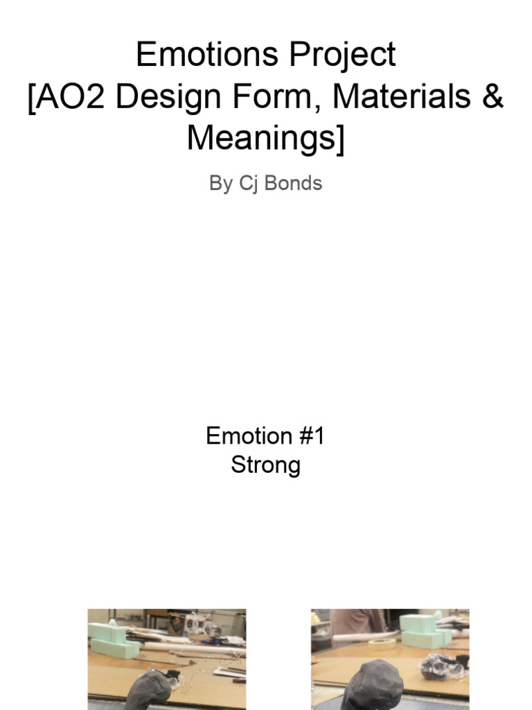 Emotions Slideshow | PDF
