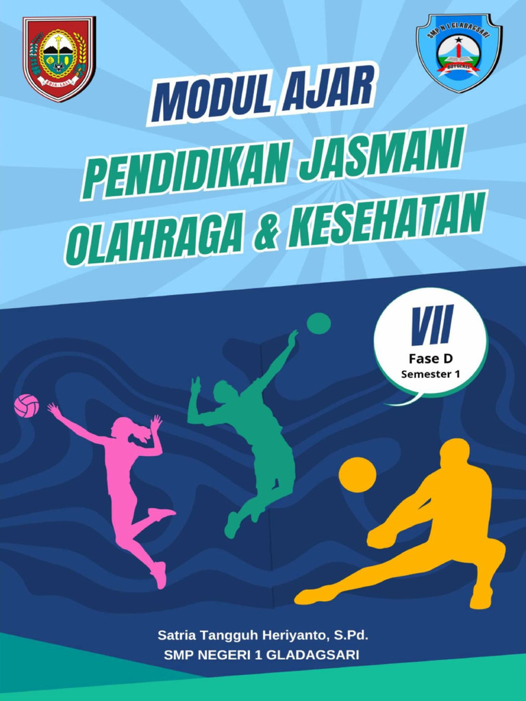Modul Ajar Pjok Kelas 7 PKG Pjok Bola Voly | PDF