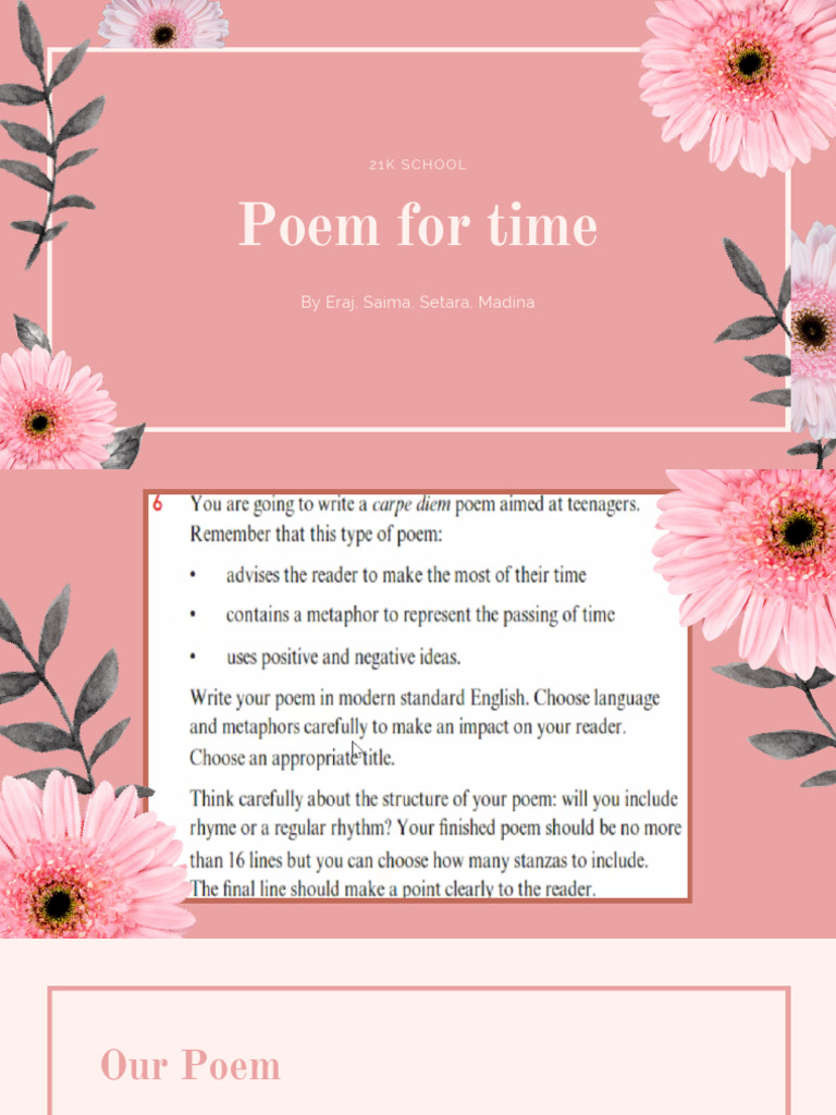 Poem Room 1 | PDF