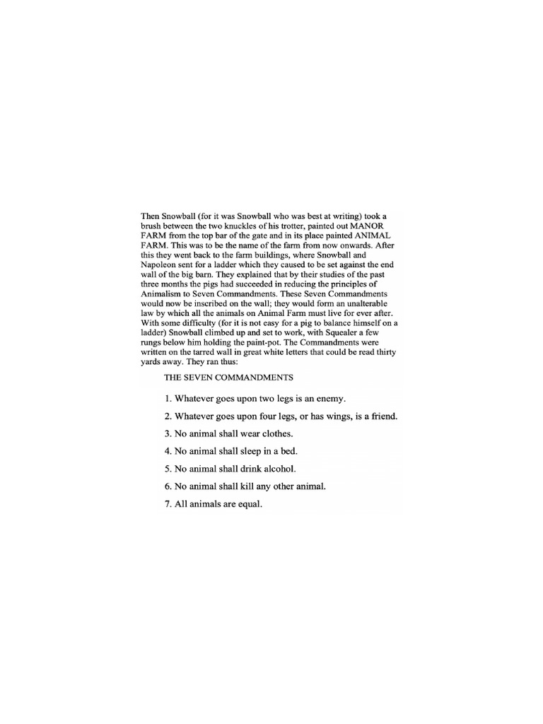 Animal Farm A3 Poster | PDF