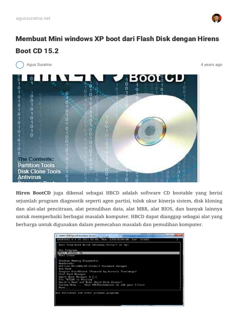 Membuat T Dari Flash Disk | PDF