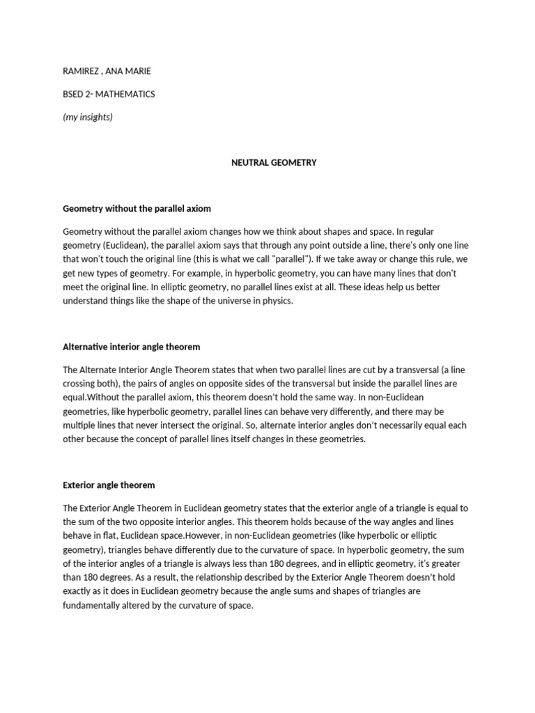 Modern Geometry | PDF