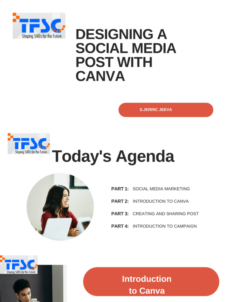 Designing A Social Media Post With Canva | PDF