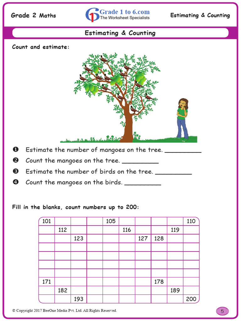 Estimating & Counting | PDF