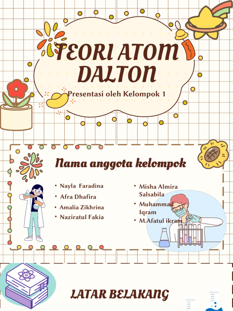 TEORI ATOM DALTON | PDF