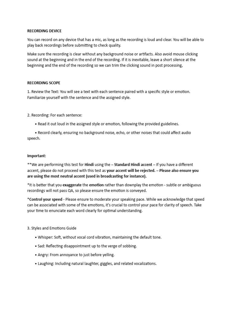 Test Requirements HIN | PDF