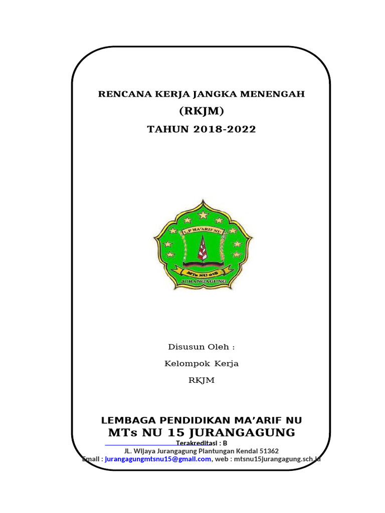 RKJM MTs NU 15 2019-2022 | PDF