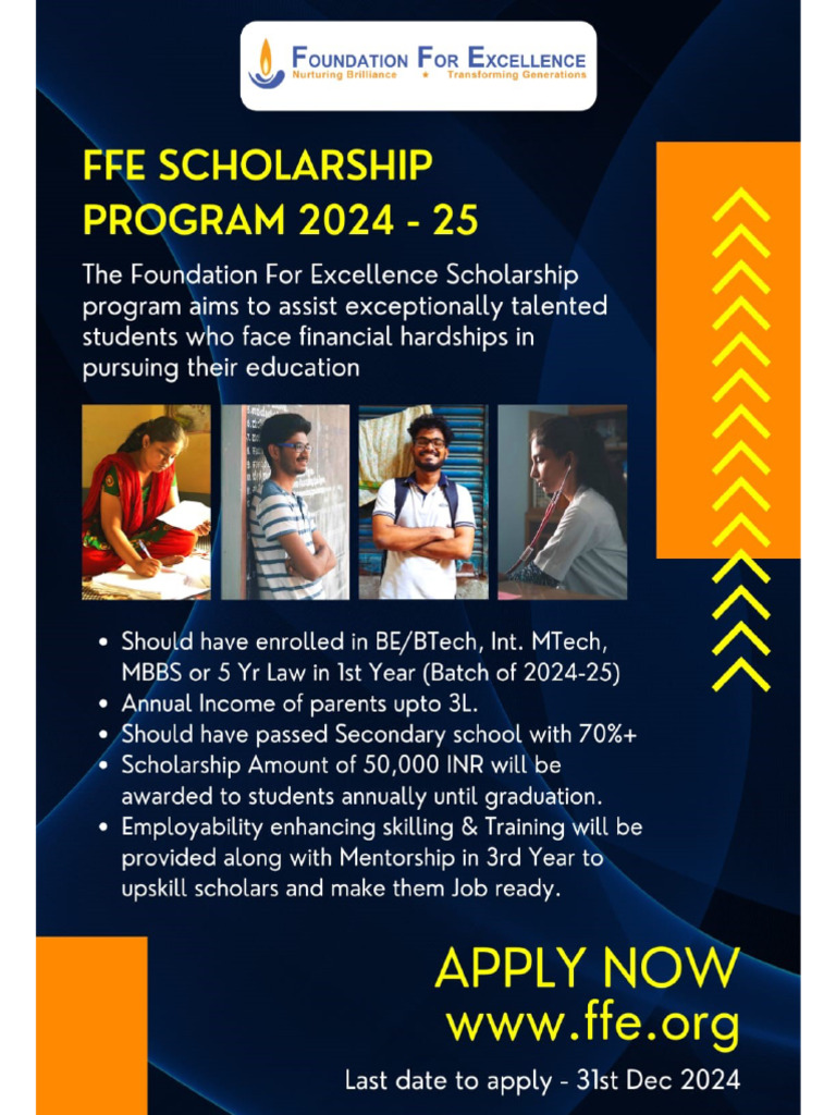 FFE Scholarship | PDF