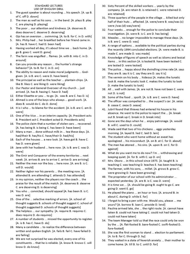ENG Drill New | PDF