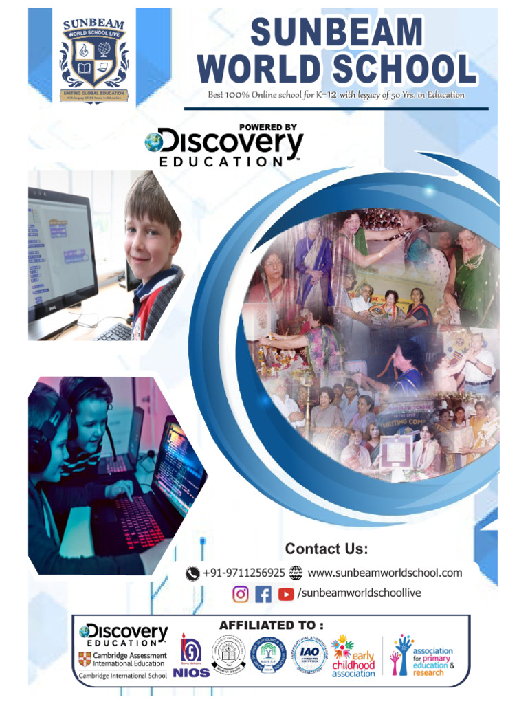 Sunbeam World School Brochure | PDF