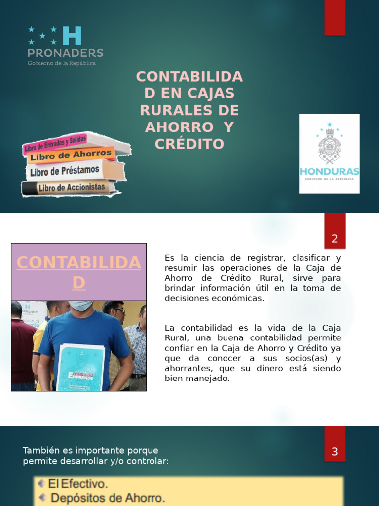 IV Contabilidad de Cajas Rurales | PDF