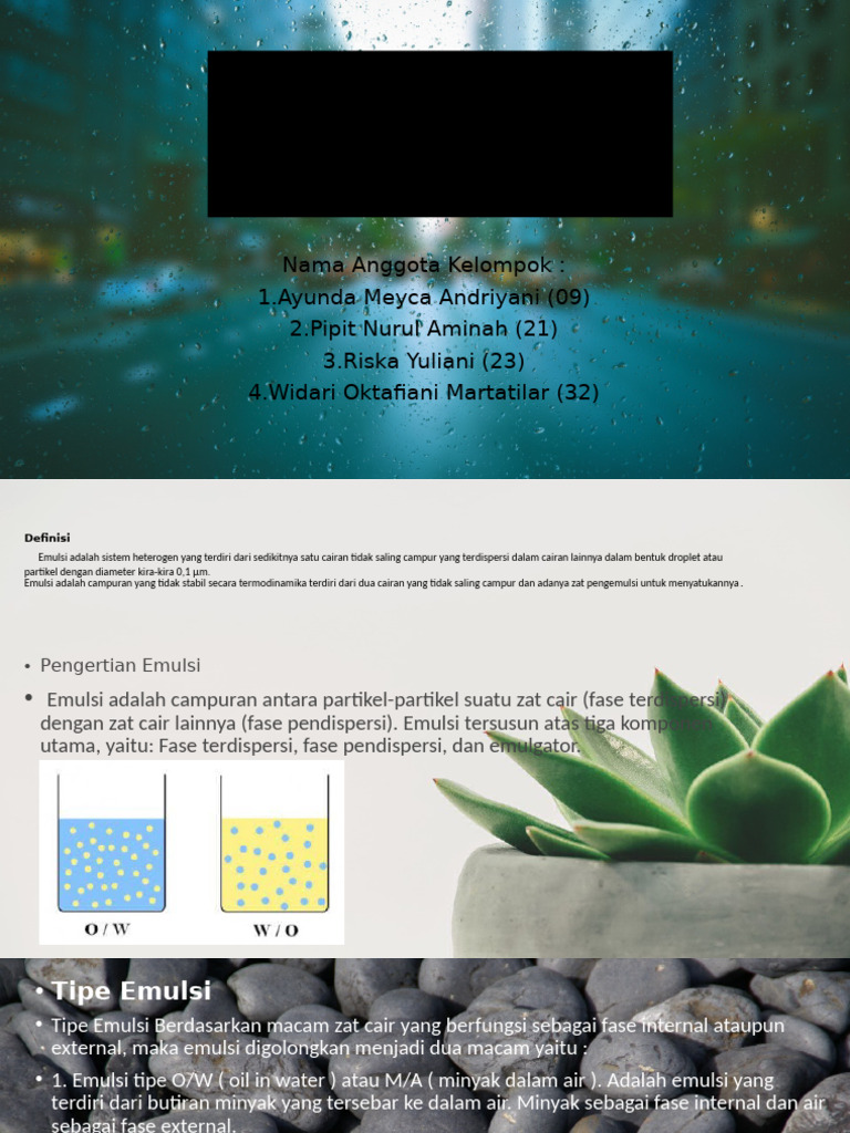 EMULSI | PDF