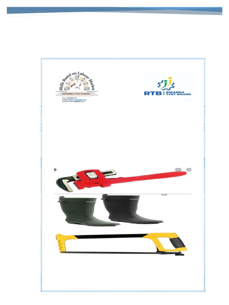 Domestic Plumbing Notes l3plb 2021-2022 Kinihira Tvet Chrisostome | PDF