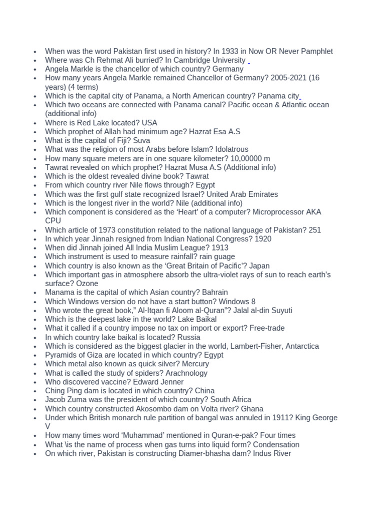 When Was The Word Pakistan First Used in History | PDF
