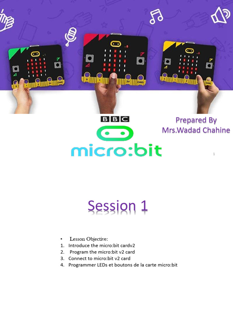 Microbit V2 Course From EDTECH | PDF