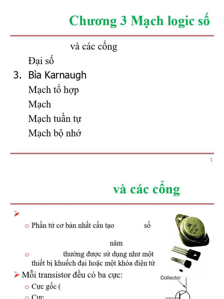 CH03-Mạch Logic Số | PDF