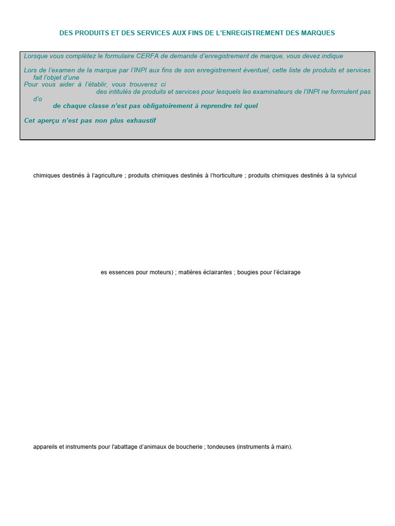 Classification Nice 2021 0 | PDF