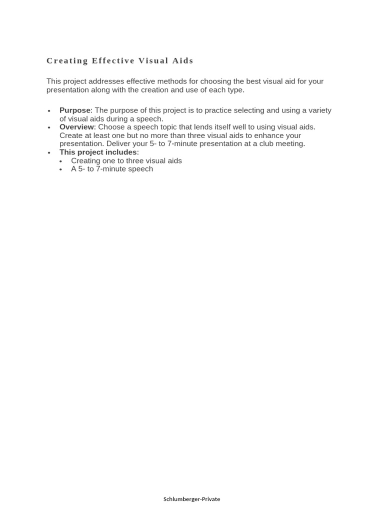 Creating Effective Visual Aids | PDF