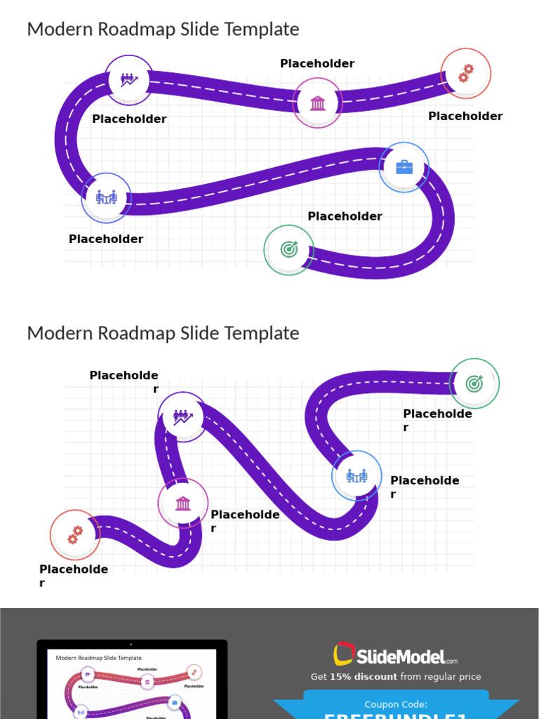 FF0519 01 Modern Roadmap Slide Template 16x9 1 | PDF