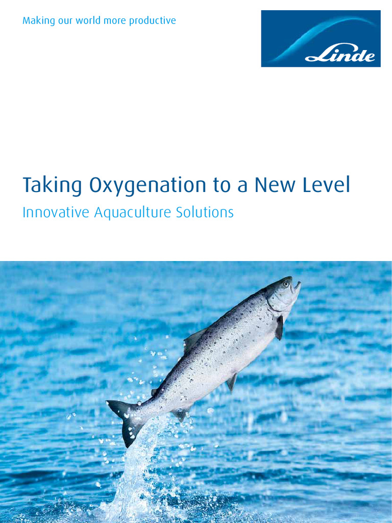 Linde Aquaculture Brochure 2023 Οξυγονα Solvox System | PDF